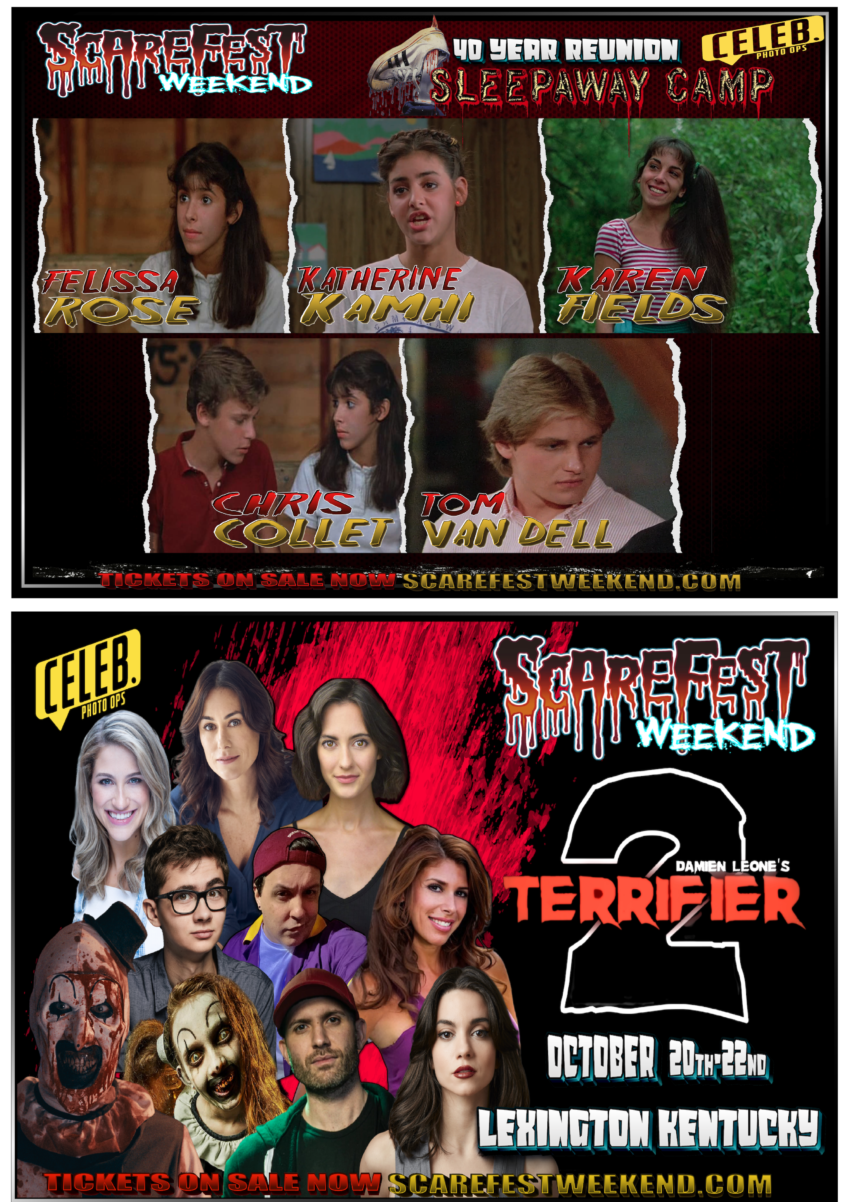 ScareFest is back for its 15th year. Featuring celebrity guests, over ...