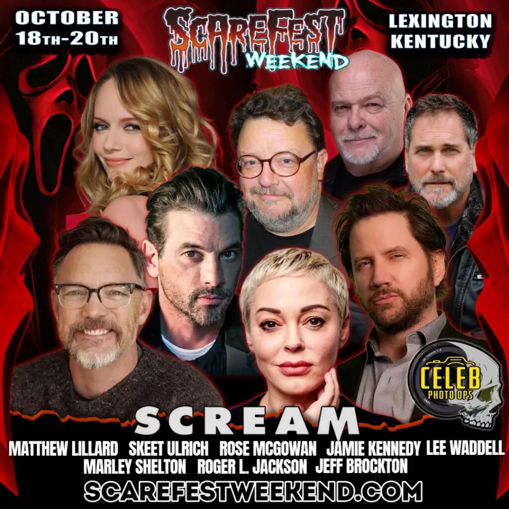 ScareFest is back for its 16th year. Featuring celebrity guests, over ...