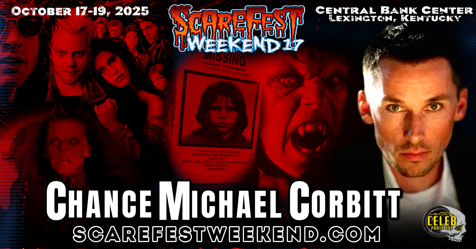 CHANCE CORBITT Appearing at ScareFest 17 - ScareFest Weekend